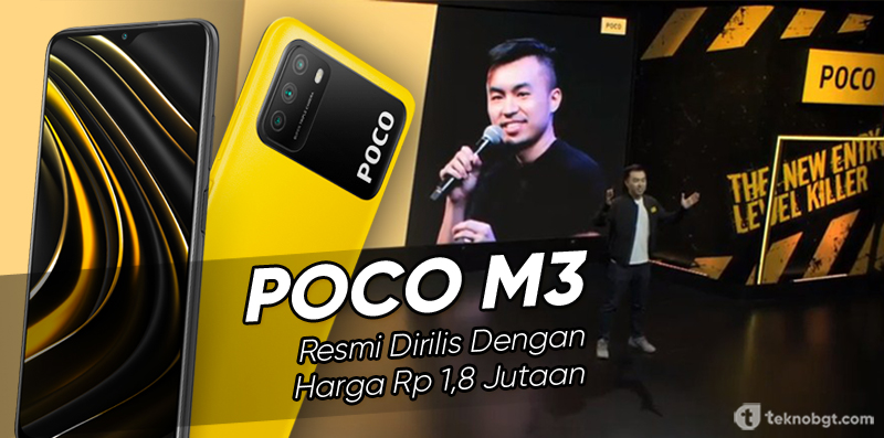 Wow, POCO M3 Resmi Dirilis Dengan Harga Mulai Rp 1,8 Jutaan! – TEKNO BANGET