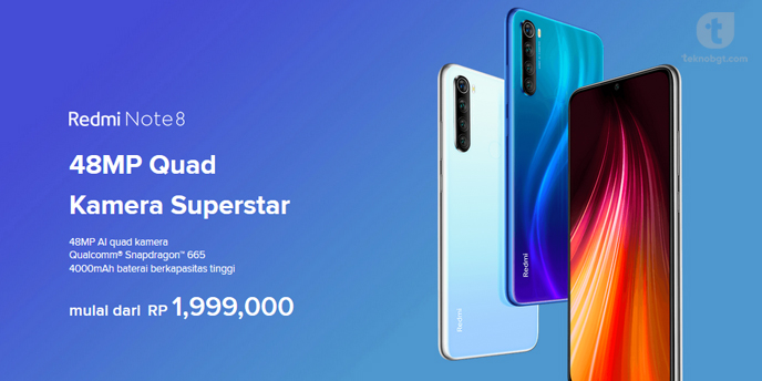 Redmi Note 8 Hadirkan 48MP Quad Kamera Superstar – TEKNO BANGET
